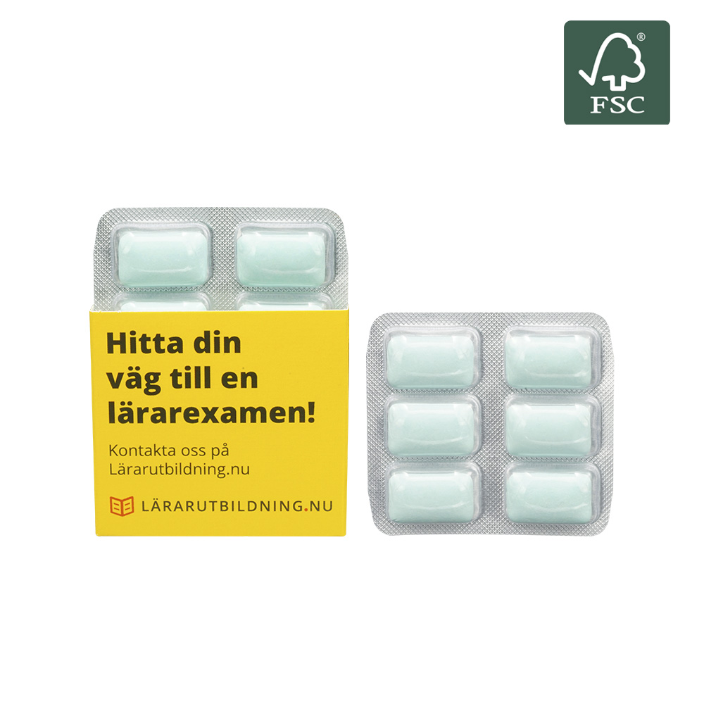 Tuggummi 6-pack - Eurosweet Reklamgodis Skandinavien